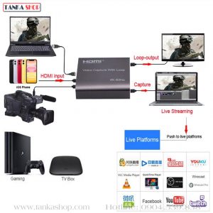 HDMI video capture usb 3.0 1080p 4K 60Hz - Đồ chơi công nghệ